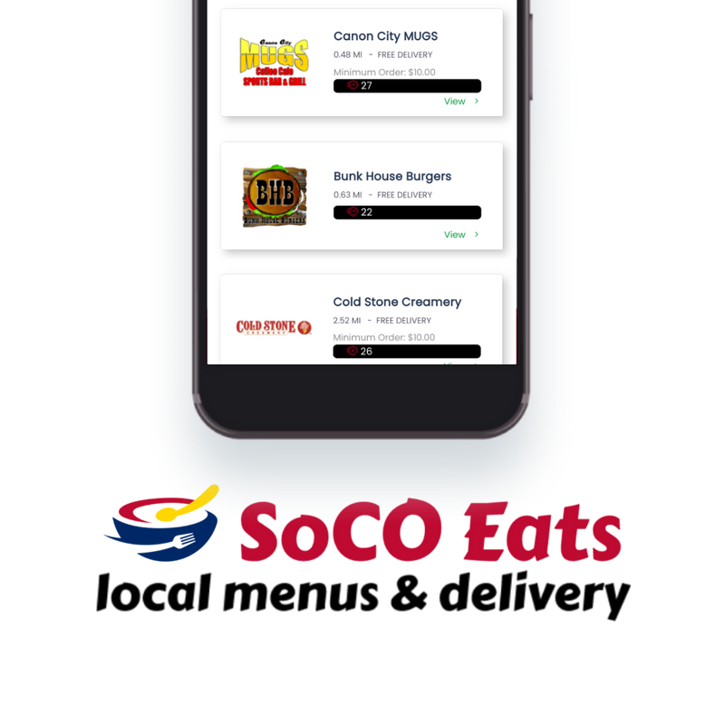 SoCO Eats Local Menus & Delivery - Food Delivery in Southern Colorado
